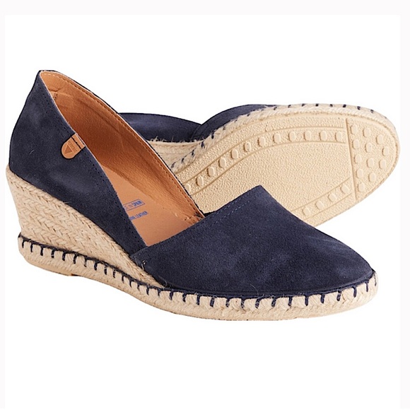 Verbenas | Shoes | Verbenas Womens Navy Suede Mamen Espadrille Mule ...